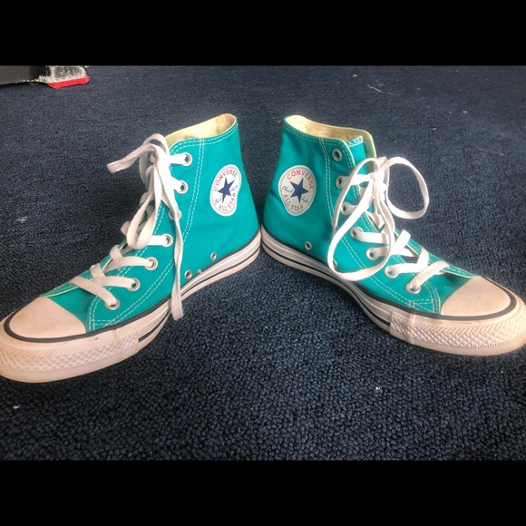 Converse | Shoes | Blue Chuck Taylors | Poshmark